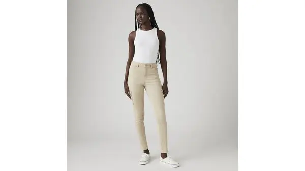 LEVI'S 721 High Rise Skinny Cargo Jeans - Safari