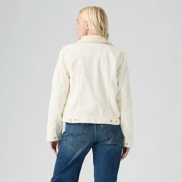 LEVI'S Original Sherpa Trucker Jacket - Egret