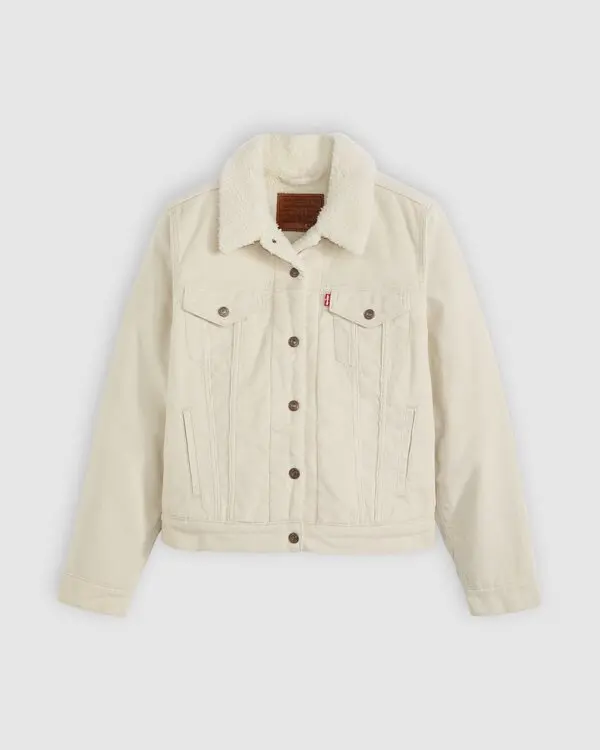 LEVI'S Original Sherpa Trucker Jacket - Egret