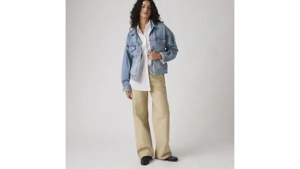 LEVI'S 90s Straight Pants - Travertine