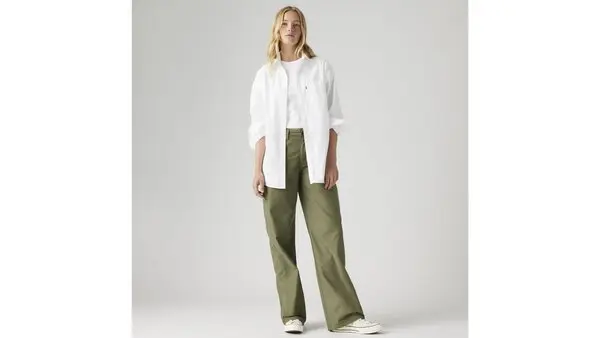 LEVI'S 90s Straight Pants - Ivy Green