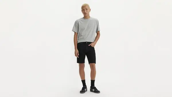 LEVI'S 412 Slim Fit 9" Shorts - Steel Black
