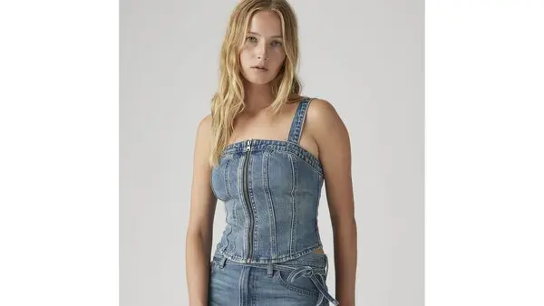 LEVI'S Sculpted Bustier Top