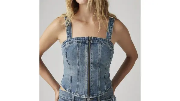 LEVI'S Sculpted Bustier Top