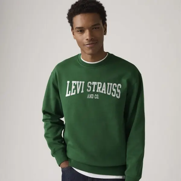 LEVI'S Relaxed Graphic Crewneck Sweatshirt - Eden