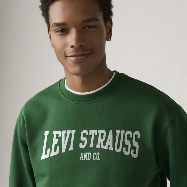 LEVI'S Relaxed Graphic Crewneck Sweatshirt - Eden