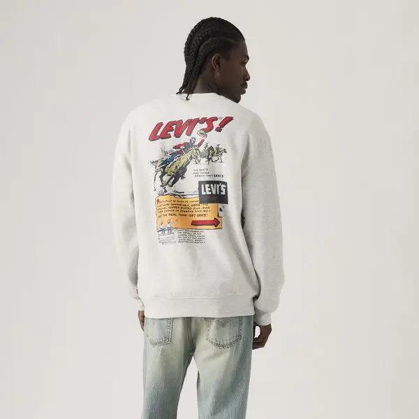 LEVI'S Relaxed Graphic Crewneck Sweatshirt