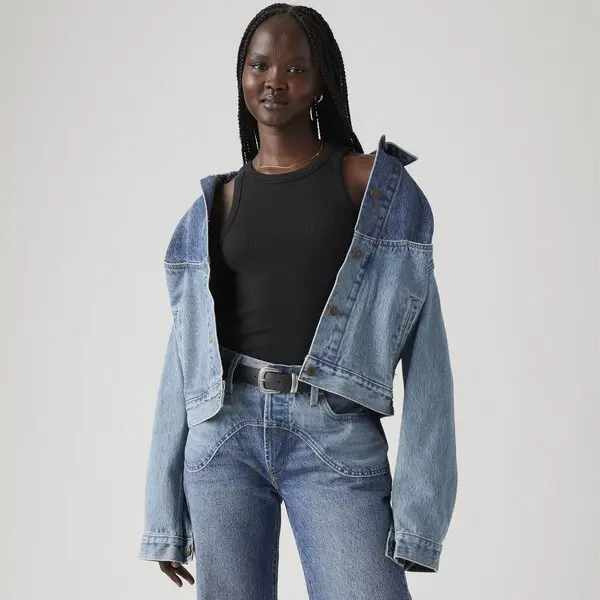 LEVI'S Shrunken '90s Western Trucker Jacket
