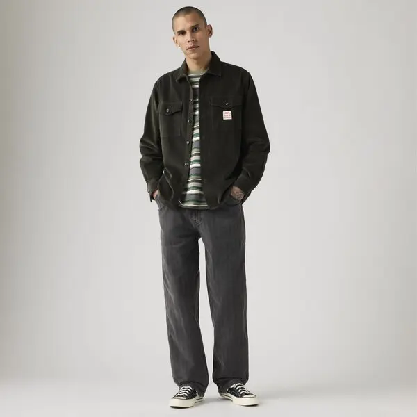 LEVI'S 568 Loose Straight Carpenter Pants - Double Duty Herringbone