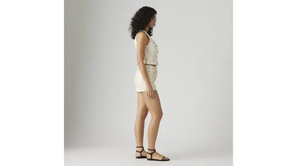 LEVI'S Coated 501 Original Fit High Rise Shorts - Luminary