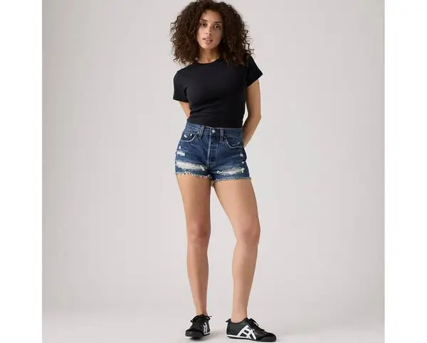 LEVI'S 501 Original Fit High Rise Shorts - Blame Game