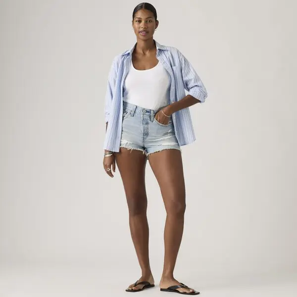 LEVI'S 501 Original Fit High-rise Shorts - Welcome Party