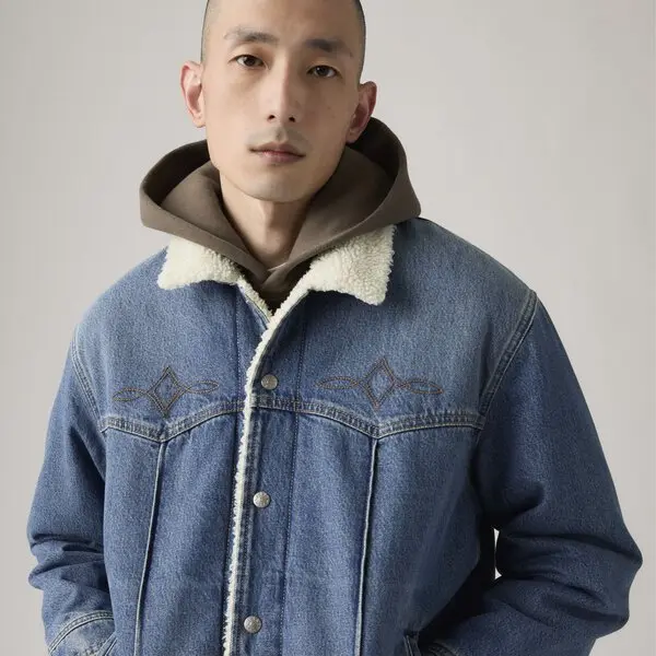 LEVI'S Western Sherpa Trucker Jacket