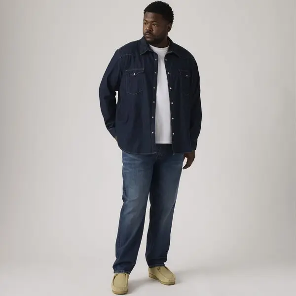 LEVI'S 502 Taper Fit Jeans - Blue Expanse