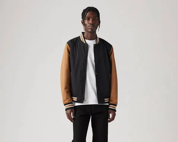 LEVI'S Lightweight Colorblock Varsity Jacket