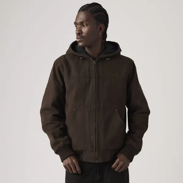 LEVI'S Sherpa Lined Hooded Jacket