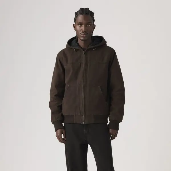 LEVI'S Sherpa Lined Hooded Jacket