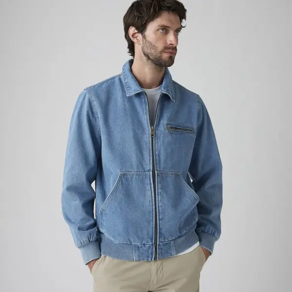 LEVI'S Western Bomber Jacket - Medium Wash