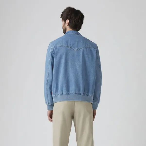 LEVI'S Western Bomber Jacket - Medium Wash