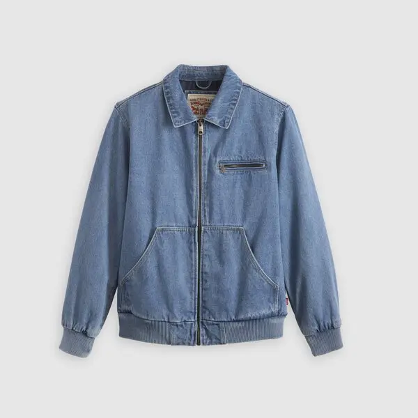 LEVI'S Western Bomber Jacket - Medium Wash