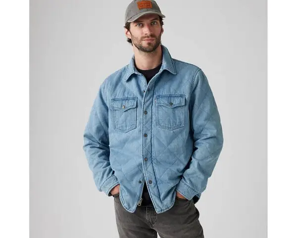 LEVI'S Bronson Overshirt - Medium Wash
