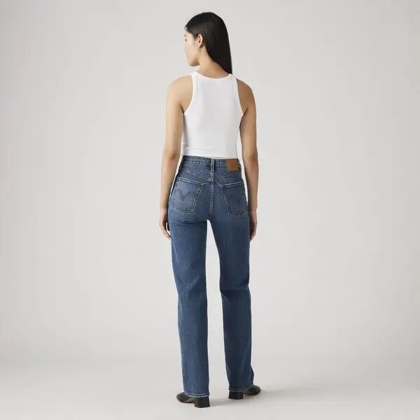 LEVI'S Ribcage Full Length Jeans
