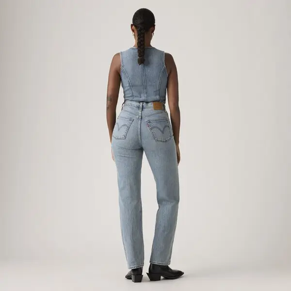 LEVI'S Ribcage Full Length Jeans