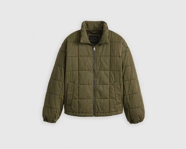 LEVI'S Box Quilted Relaxed Cotton Jacket