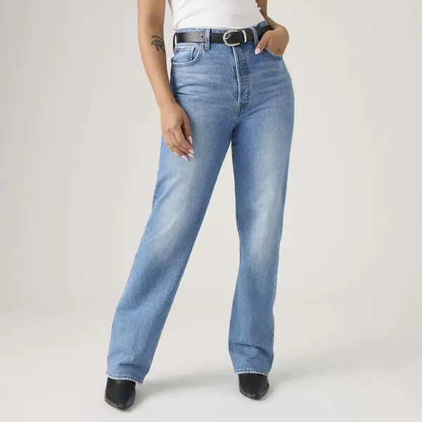 LEVI'S Ribcage Straight Full Length Jeans - Dance Around