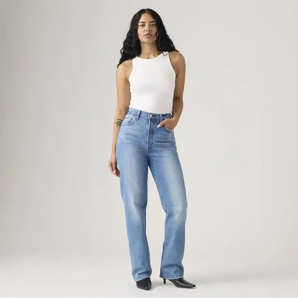LEVI'S Ribcage Straight Full Length Jeans - Dance Around