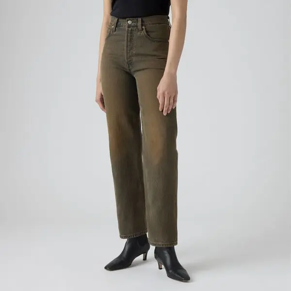 LEVI'S Ribcage Straight Ankle Jeans - Ranchera