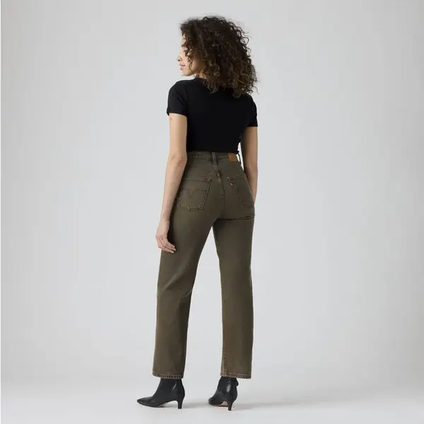 LEVI'S Ribcage Straight Ankle Jeans - Ranchera