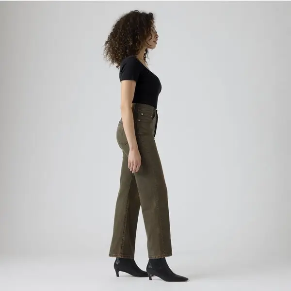 LEVI'S Ribcage Straight Ankle Jeans - Ranchera