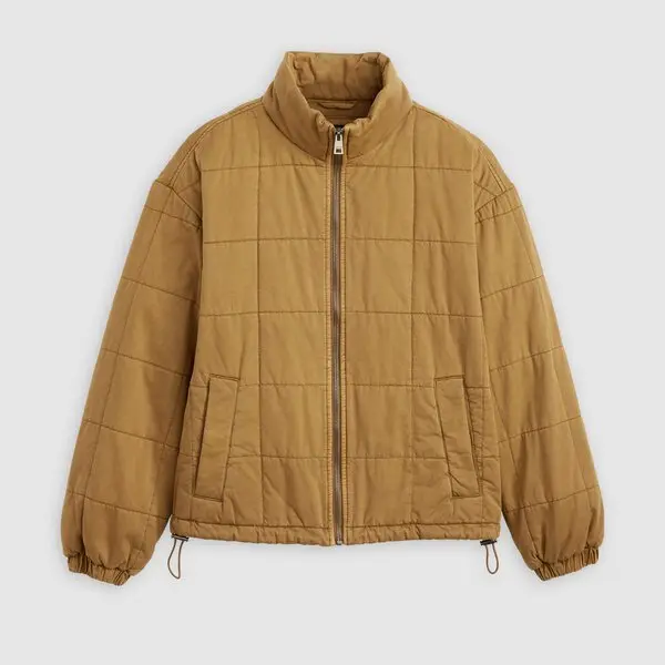 LEVI'S Box Quilted Relaxed Cotton Jacket