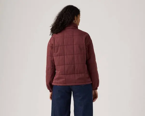 LEVI'S Box Quilted Relaxed Cotton Jacket