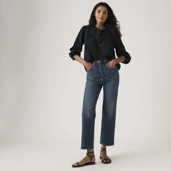 LEVI'S Ribcage Straight Ankle Jeans - Analyze This