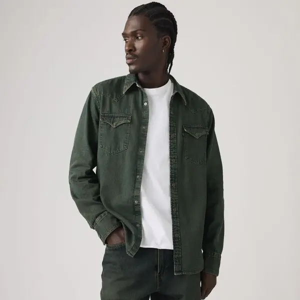 LEVI'S Barstow Western Denim Shirt - Until Its Dust Western