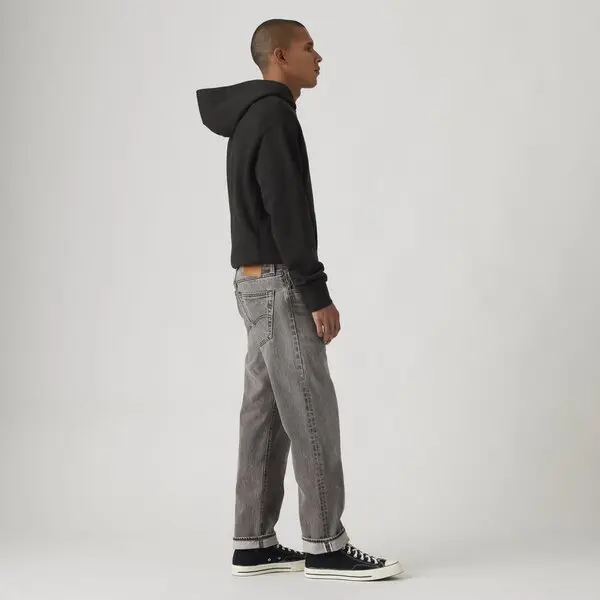 LEVI'S 501 '93 Straight Fit Selvedge Jeans - Black Ash