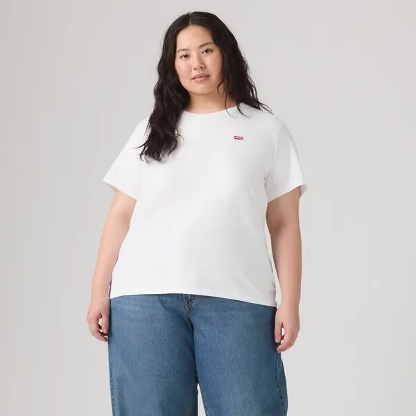 LEVI'S Perfect Crewneck T-shirt - White