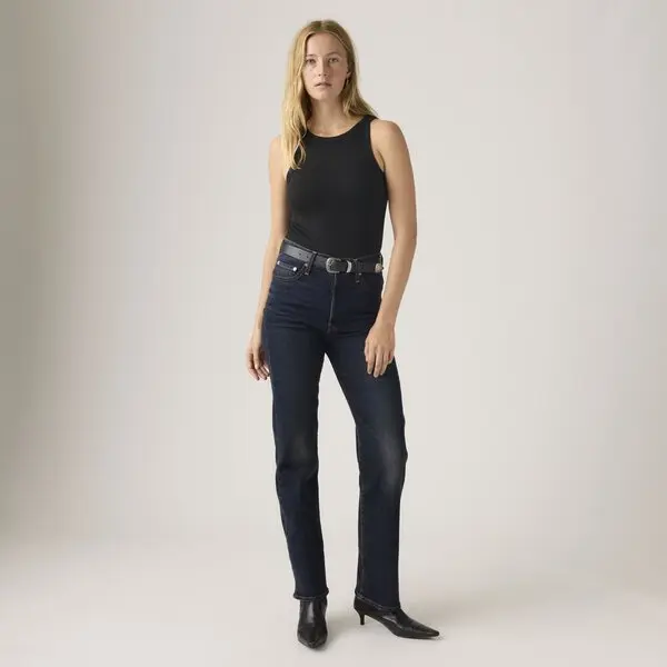 LEVI'S Ribcage Full Length Jeans