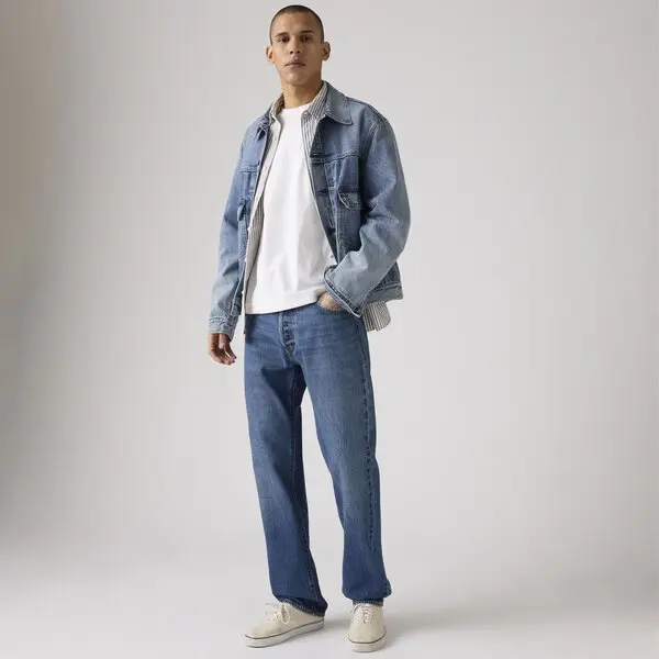 LEVI'S 501 '93 Straight Fit Selvedge Jeans - Cathedral