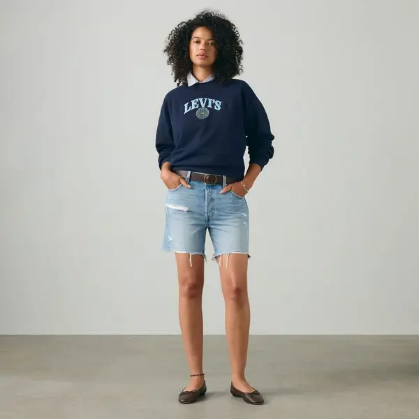 LEVI'S 501 Mid Thigh Denim Shorts - Got Looks