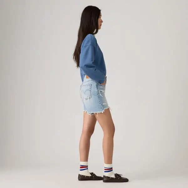 LEVI'S 501 Mid Thigh Denim Shorts
