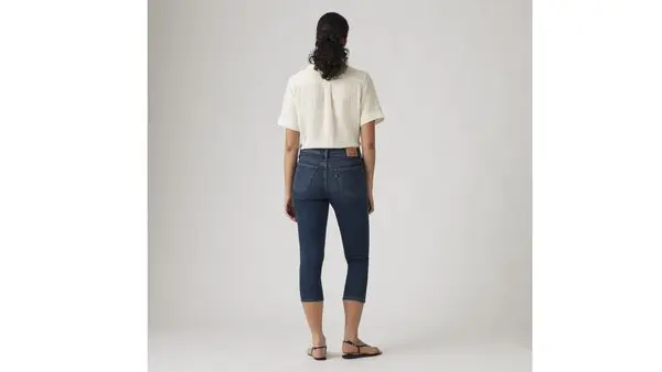 LEVI'S 311 Shaping Skinny Capri Jeans - Zealous Blue