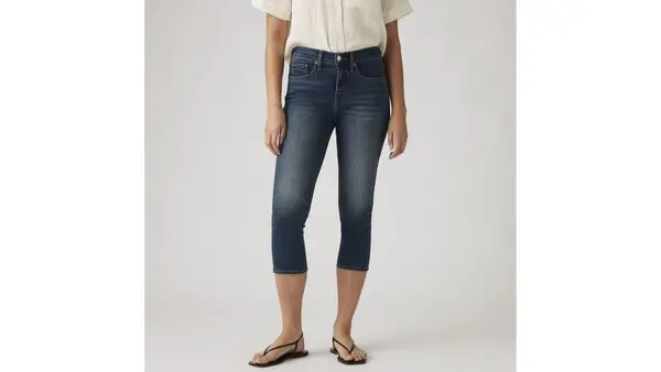 LEVI'S 311 Shaping Skinny Capri Jeans - Zealous Blue
