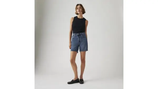 LEVI'S 501 Mid Thigh Shorts - Broken Midnight