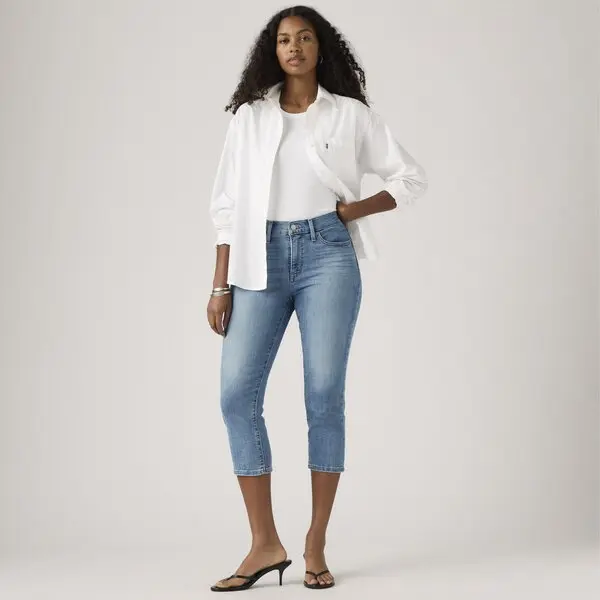 LEVI'S 311 Shaping Skinny Capri Jeans - Camp Denim