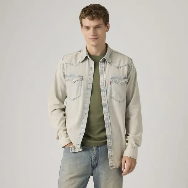 LEVI'S Classic Western Standard Fit Shirt - Early Rise Denim