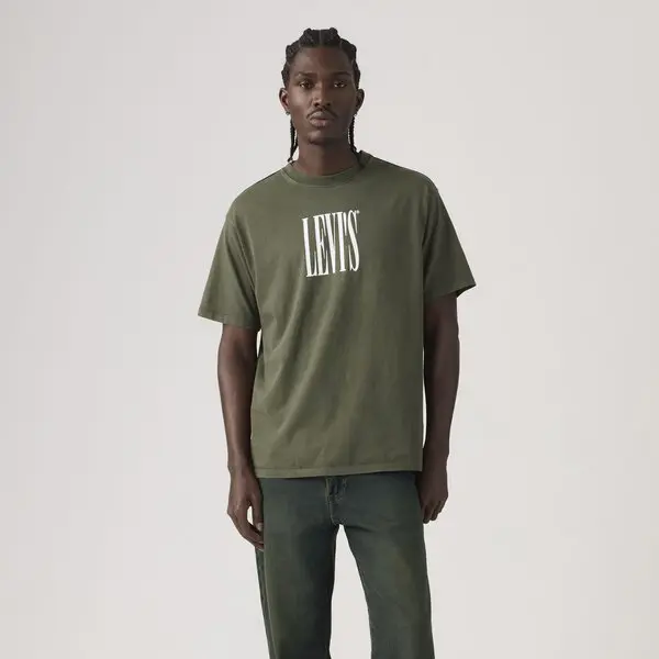 LEVI'S Relaxed Fit Vintage Graphic T-shirt - Stretched Serif Kambaba