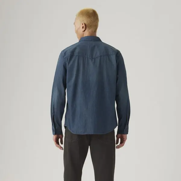 LEVI'S Relaxed Fit Western Shirt Chambray